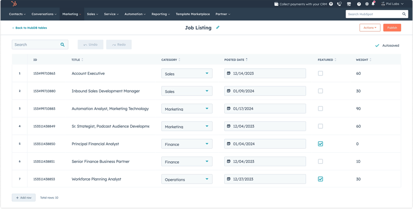 Mastering HubDB: How to Sort & Order Rows Mastering HubDB: How to Sort & Order Rows
